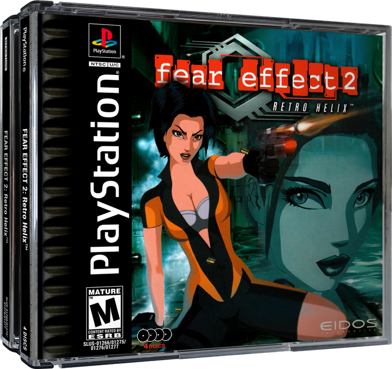 Fear Effect 2 | NTSC | Playstation | PS1 | En | Reproduction Case and ...