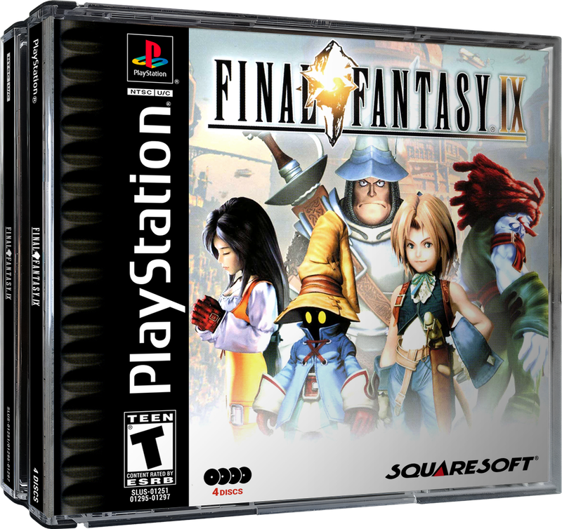 Final Fantasy IX | NTSC | Playstation | PS1 | En | Reproduction Case ...