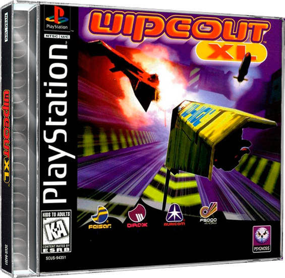 Wipeout XL | NTSC | Playstation | PS1 | En | Reproduction Case and ...