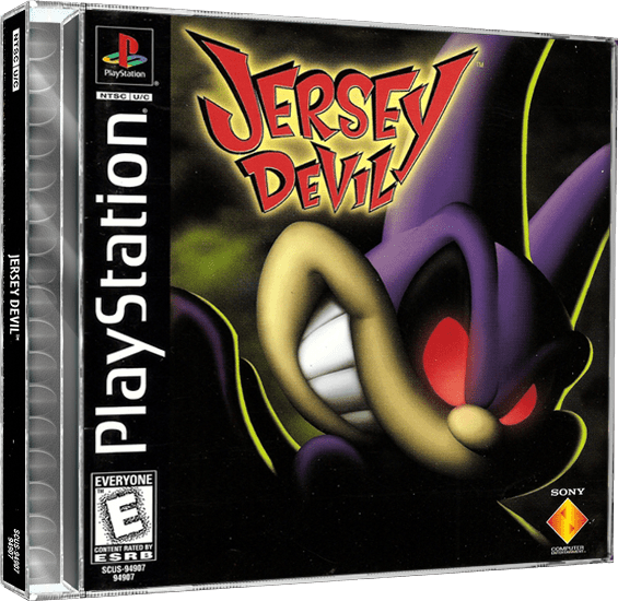 Jersey Devil | NTSC | Playstation | PS1 | En | Reproduction Case and ...