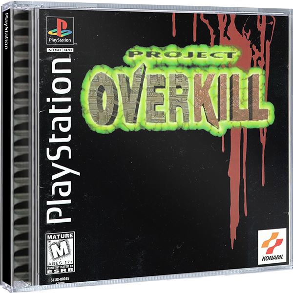 Project Overkill | NTSC | Playstation | PS1 | En | Reproduction Case ...