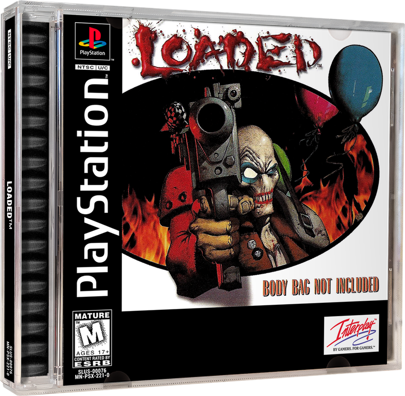 Loaded | NTSC | Playstation | PS1 | En | Reproduction Case and Booklet ...