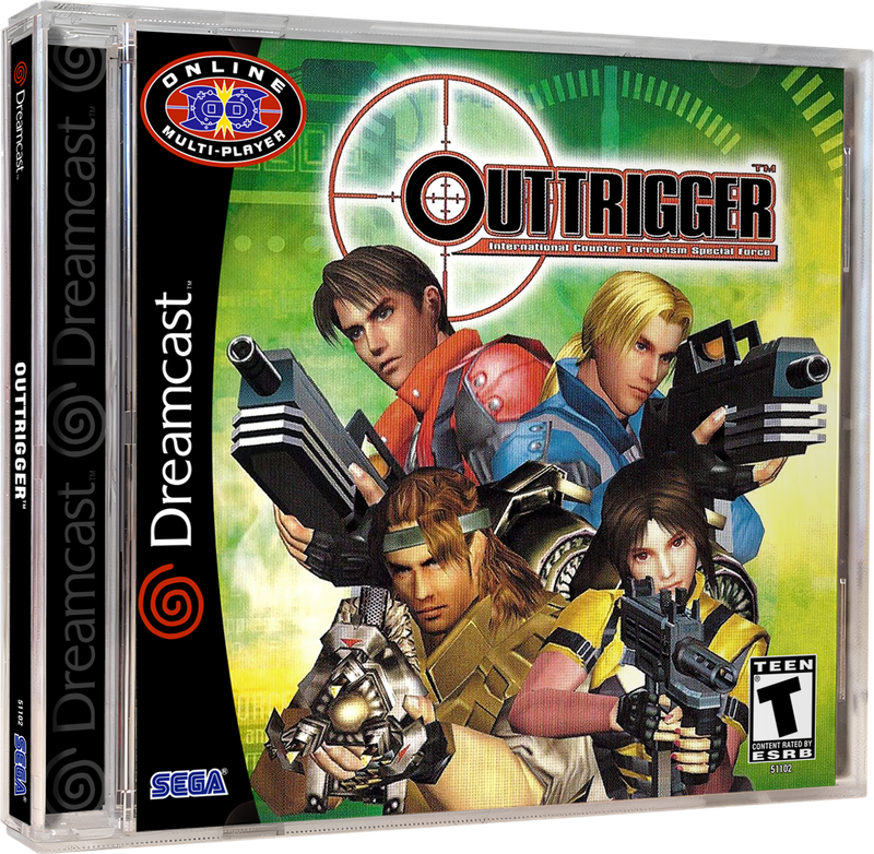 Outtrigger | NTSC | Dreamcast | DC | En | Reproduction Case and Booklet ...