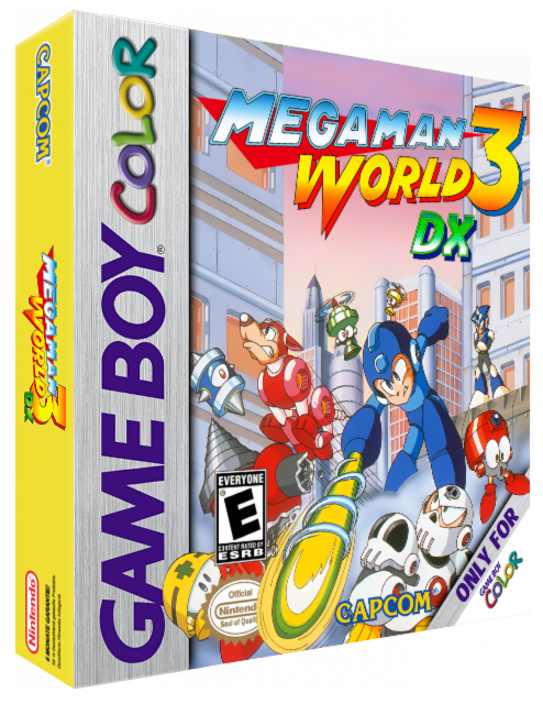 Mega Man DX 3 Super Warriors Reproduction Box