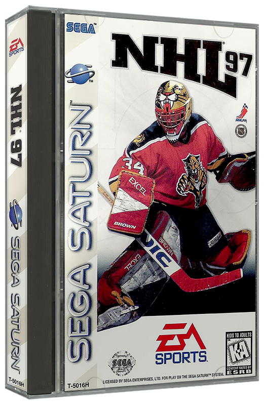 NHL 97 | NTSC | Sega Saturn | SS | En | Reproduction Case and Booklet ...