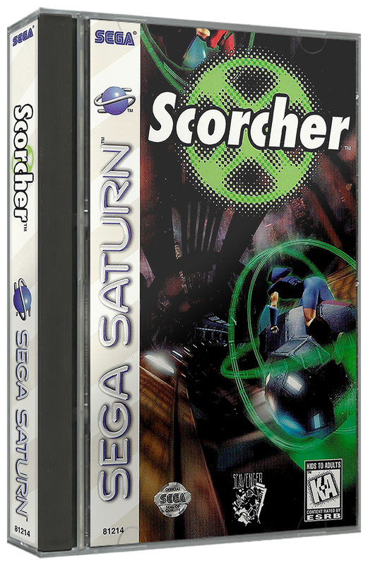 Scorcher | NTSC | Sega Saturn | SS | En | Reproduction Case and Booklet ...