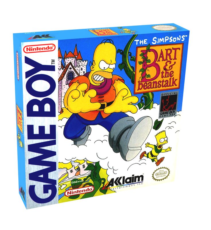 Simpsons Bart and the Beanstalk Reproduction Box