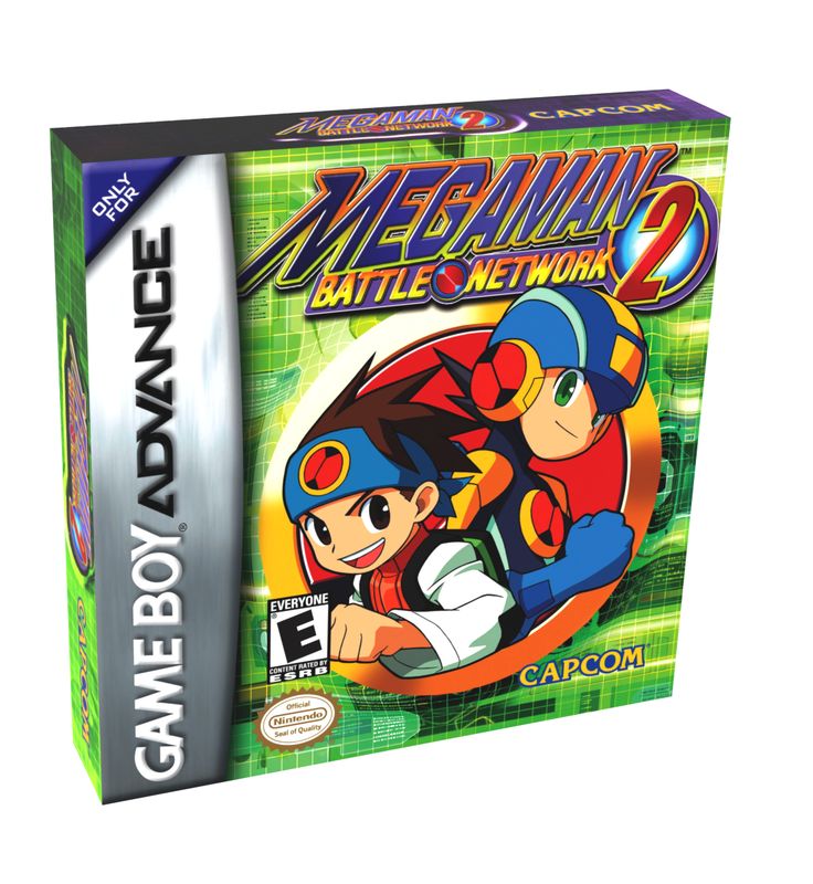 Mega Man Battle Network 2 Reproduction Box