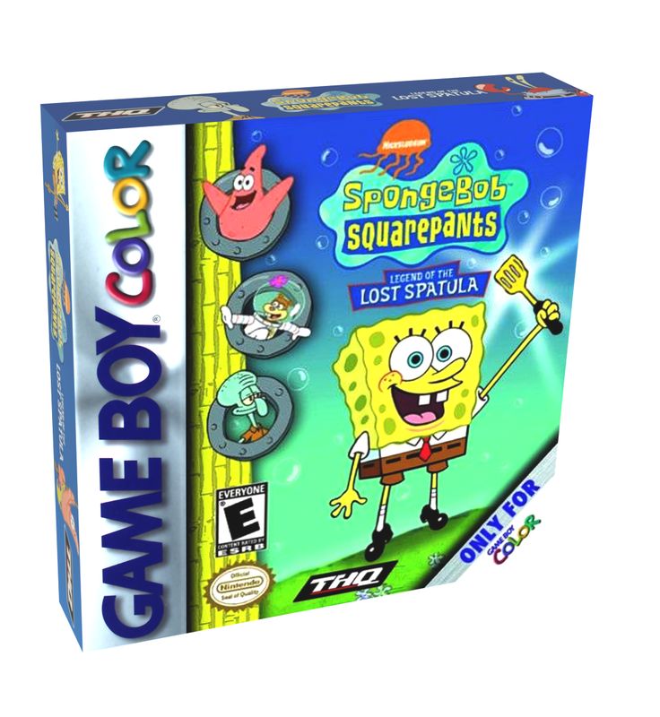 Spongebob Lost Spatula Reproduction Box