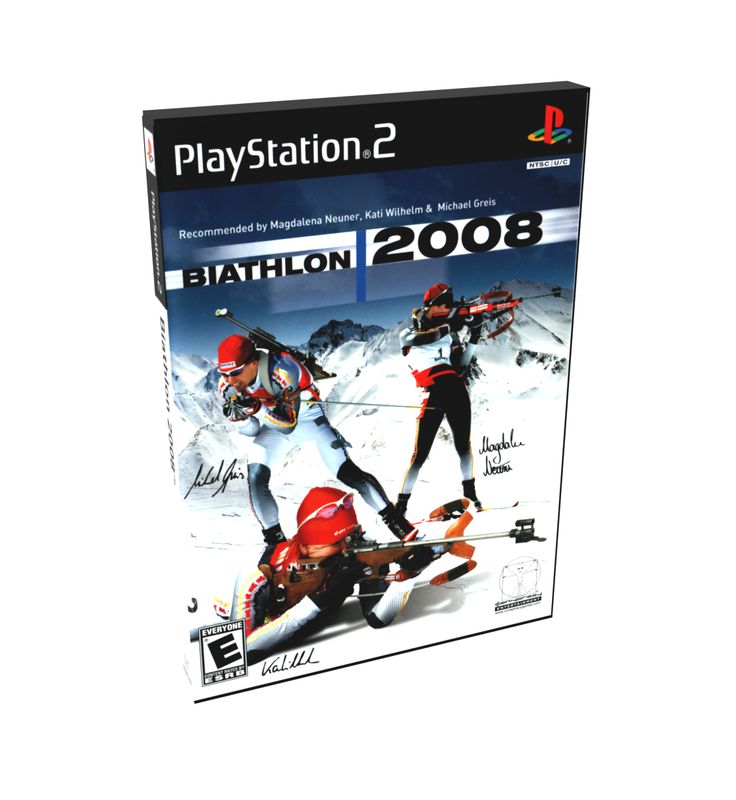 Biathlon 2008 | NTSC | Playstation 2 | PS2 | En | Reproduction Case and ...