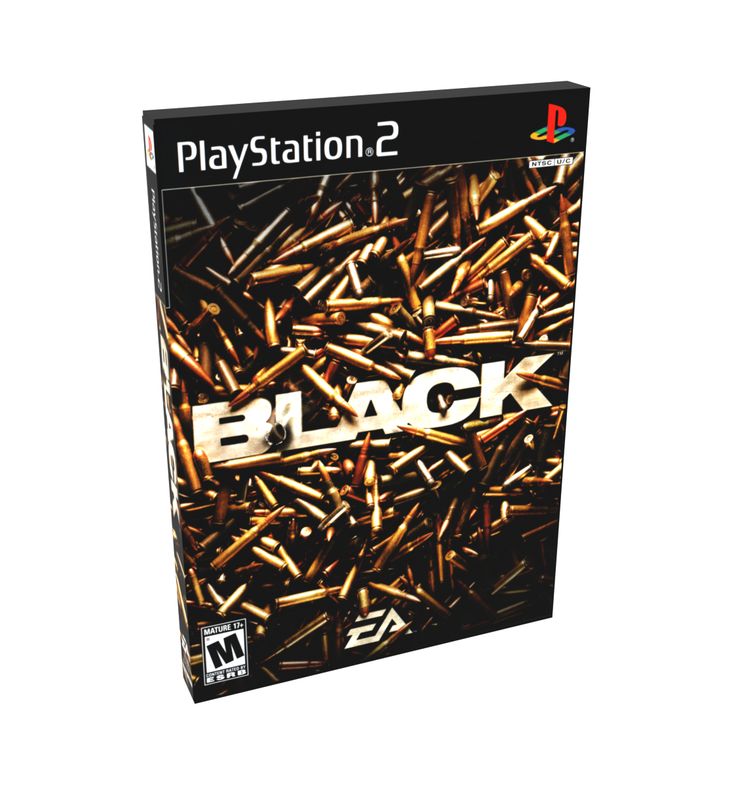 Black | NTSC | Playstation 2 | PS2 | En | Reproduction Case and Booklet ...