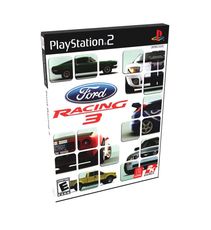 Ford Racing 3 | NTSC | Playstation 2 | PS2 | En | Reproduction Case and ...
