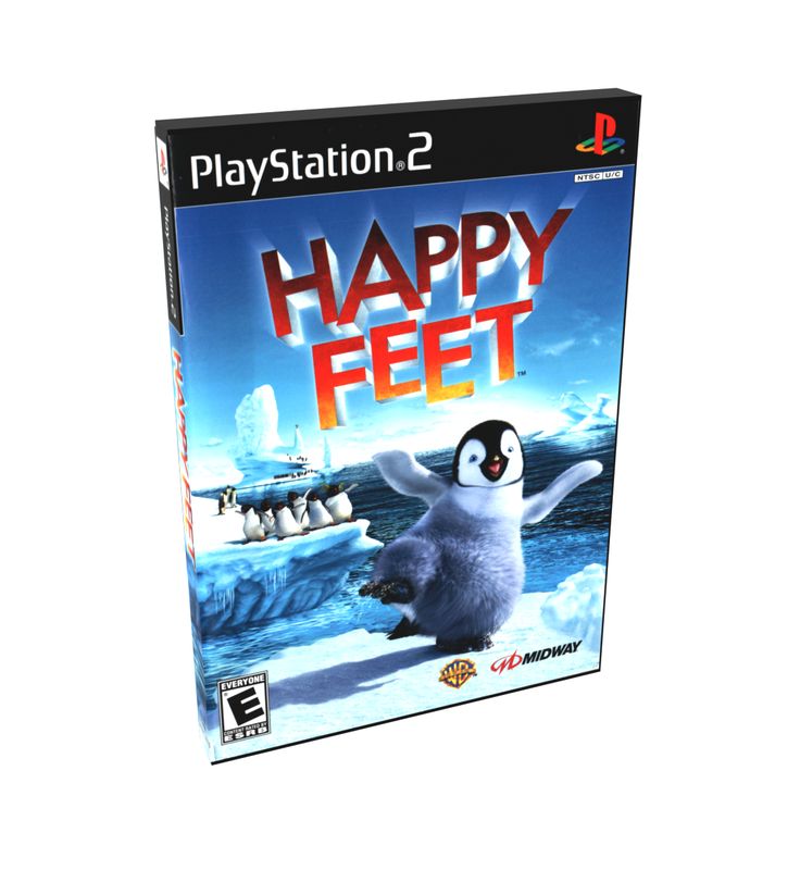 Happy Feet | NTSC | Playstation 2 | PS2 | En | Reproduction Case and ...