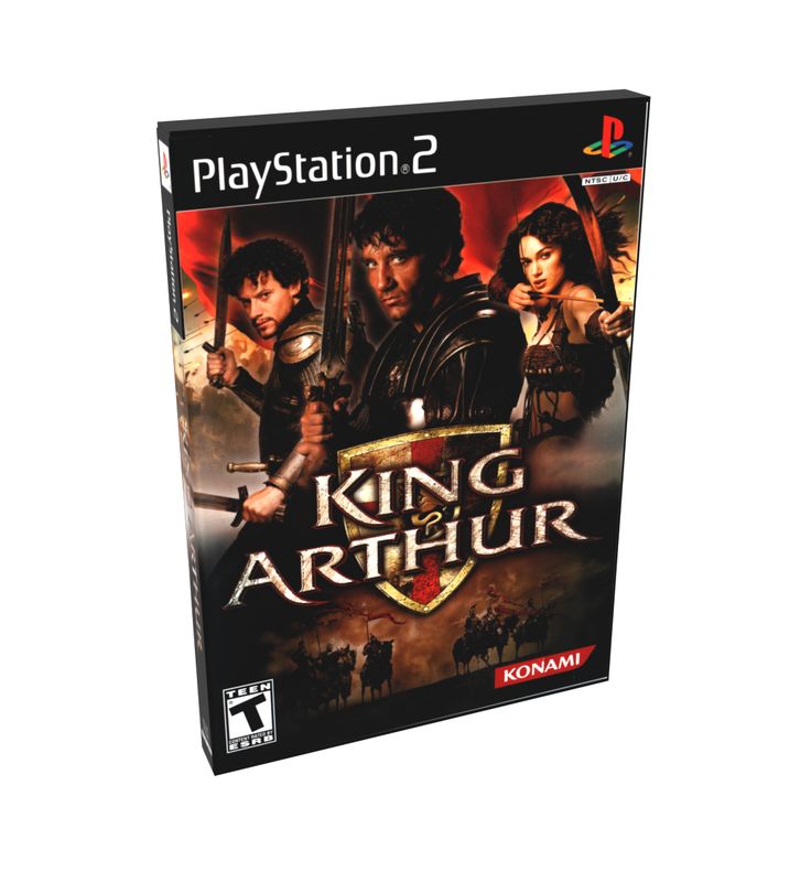 King Arthur | NTSC | Playstation 2 | PS2 | En | Reproduction Case and ...