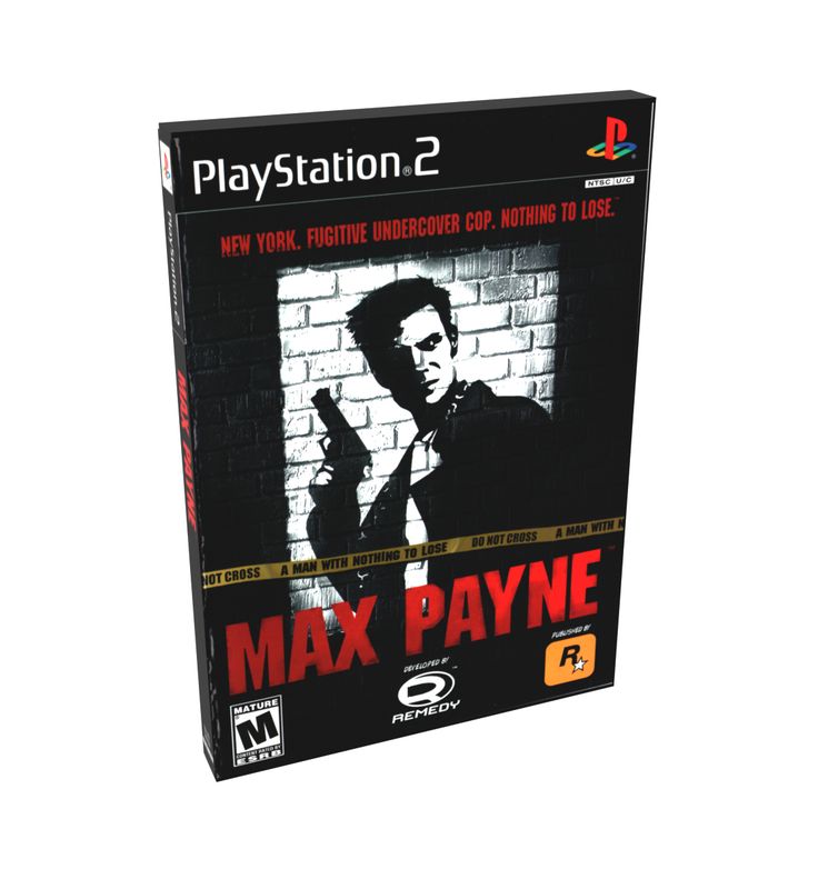 Max Payne | NTSC | Playstation 2 | PS2 | En | Reproduction Case and ...
