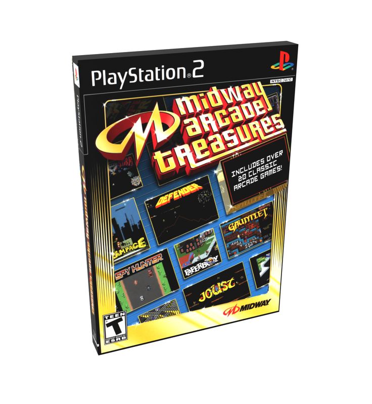 Midway Arcade Treasures (variant) | NTSC | Playstation 2 | PS2 | En ...
