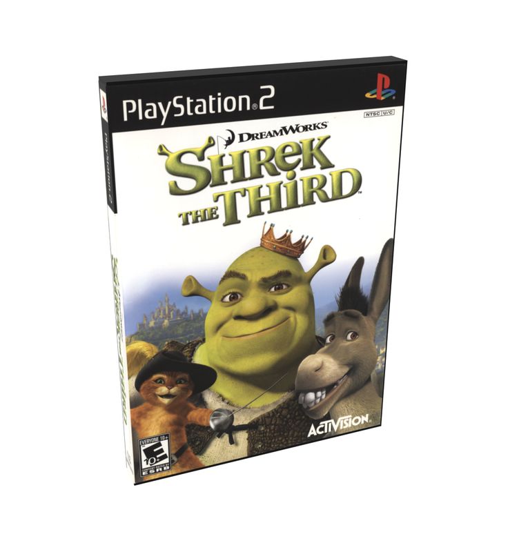 Shrek the Third | NTSC | Playstation 2 | PS2 | En | Reproduction Case ...