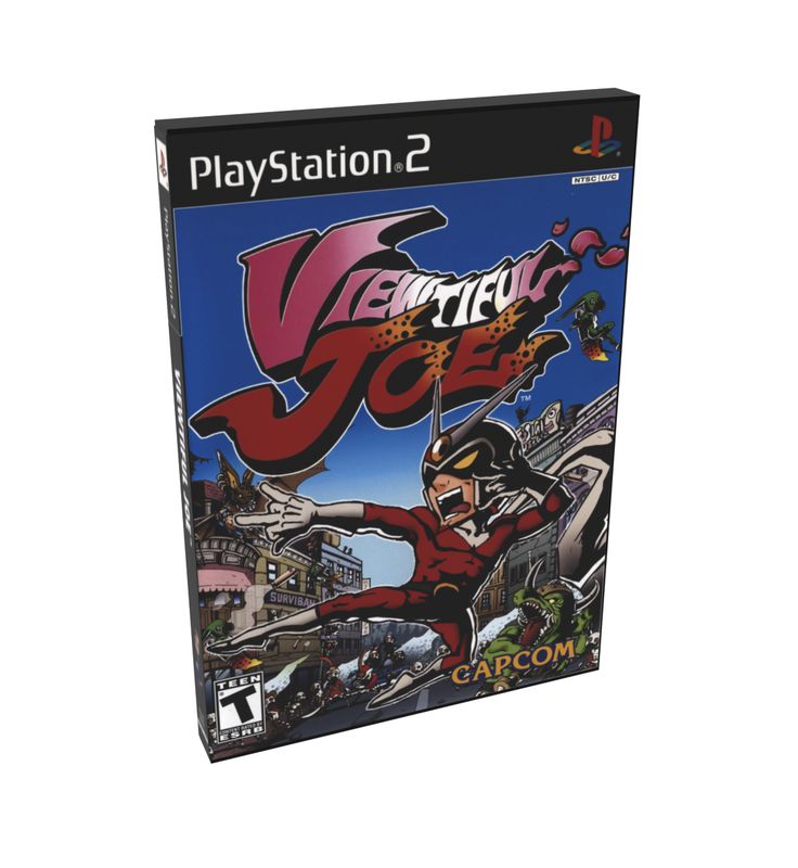 Viewtiful Joe | NTSC | Playstation 2 | PS2 | En | Reproduction Case and ...
