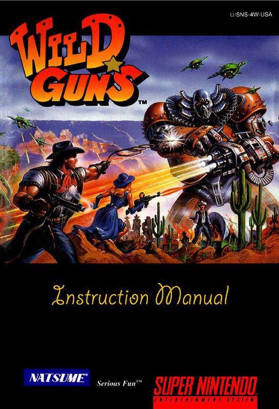 Wild Guns Reproduction Manual