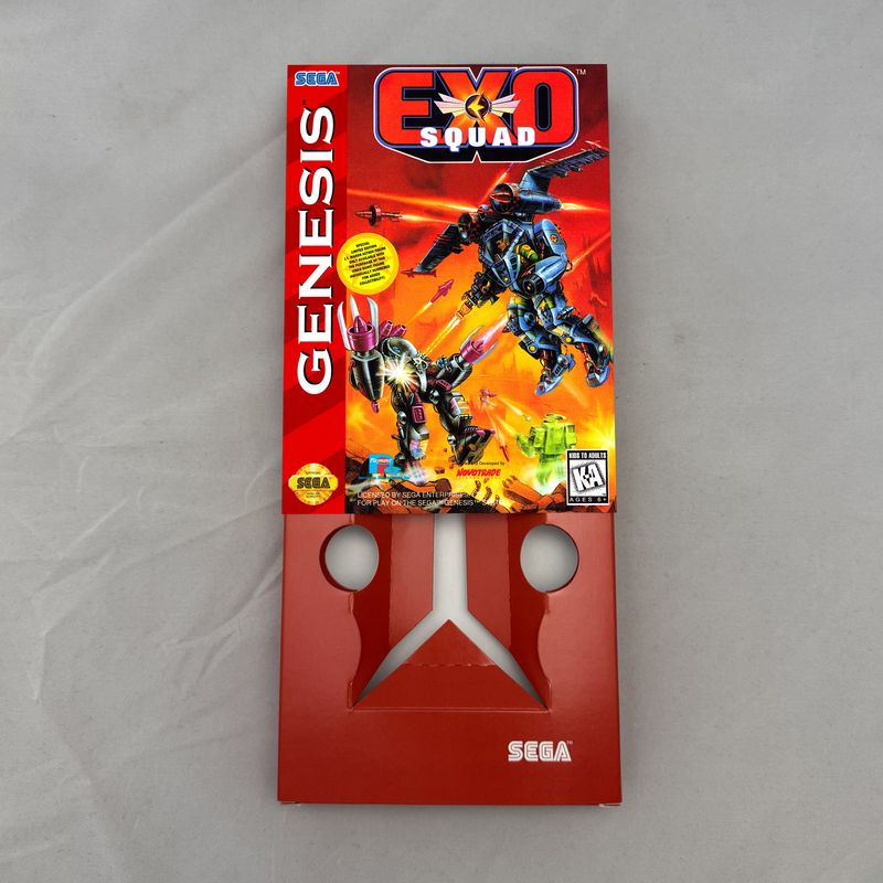 Exo Squad | NTSC | Sega Genesis | Genesis | En | Reproduction Box and ...