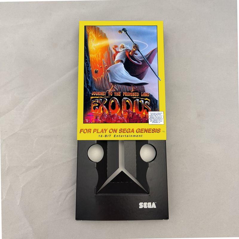Exodus | NTSC | Sega Genesis | Genesis | En | Reproduction Box and ...