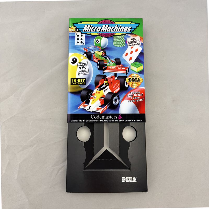 Micro Machines | NTSC | Sega Genesis | Genesis | En | Reproduction Box ...