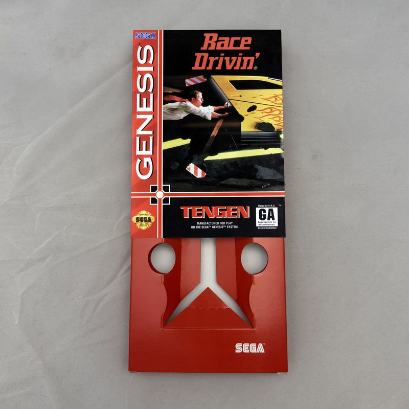 Race Drivin' | NTSC | Sega Genesis | Genesis | En | Reproduction Box ...