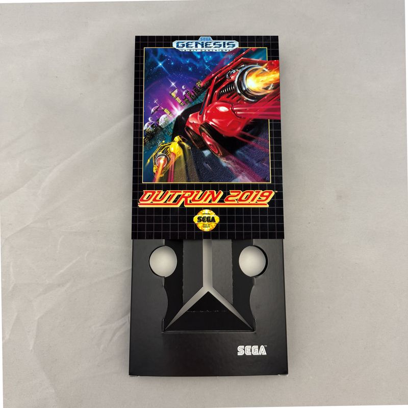 Outrun 2019 | NTSC | Sega Genesis | Genesis | En | Reproduction Box and ...