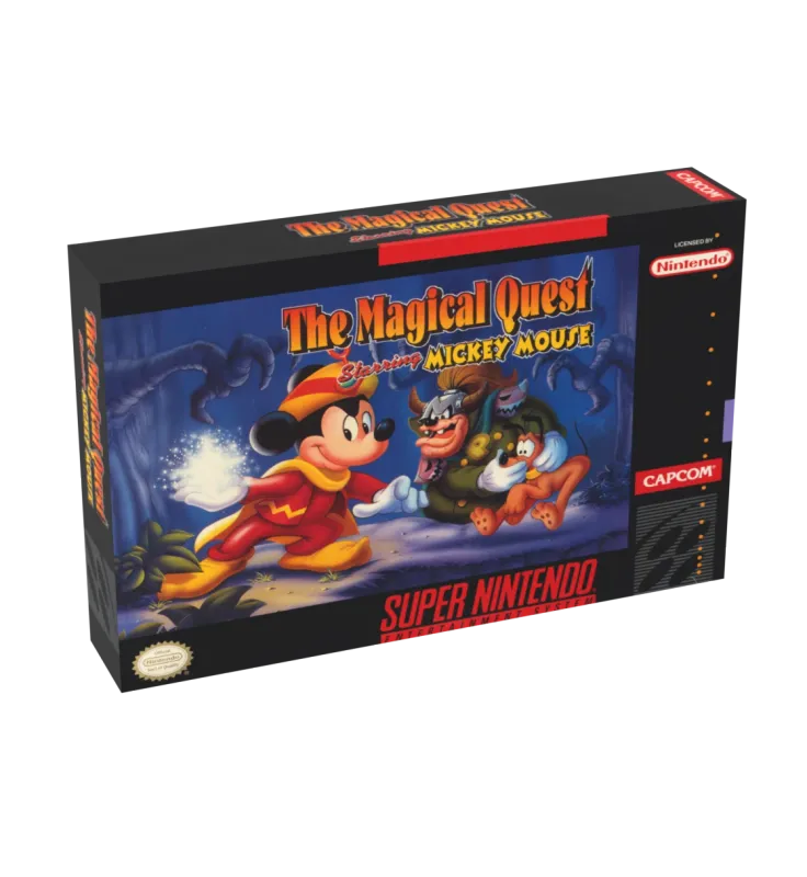 The Magical Quest Starring Mickey Mouse Reproduction Box