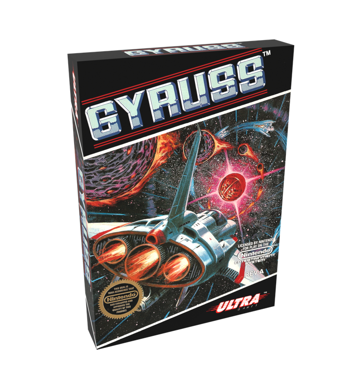 Gyruss Reproduction Box