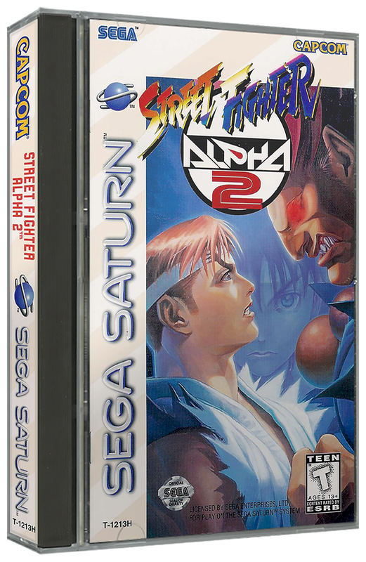 Street Fighter Alpha 2 | NTSC | Sega Saturn | SS | En | Reproduction ...