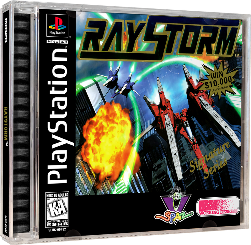 Raystorm | NTSC | Playstation | PS1 | En | Reproduction Case and ...