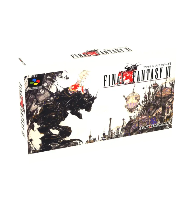 Final Fantasy 6 - Super Famicom Reproduction Box