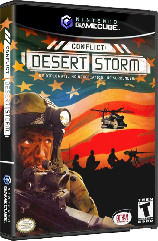 Conflict Desert Storm | NTSC | Gamecube | GC | En | Reproduction Case ...
