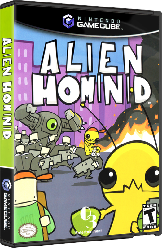Alien Hominid | NTSC | Gamecube | GC | En | Reproduction Case and ...