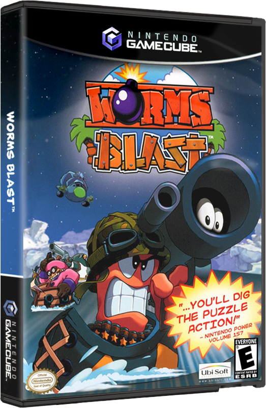 Worms Blast | NTSC | Gamecube | GC | En | Reproduction Case and Booklet ...