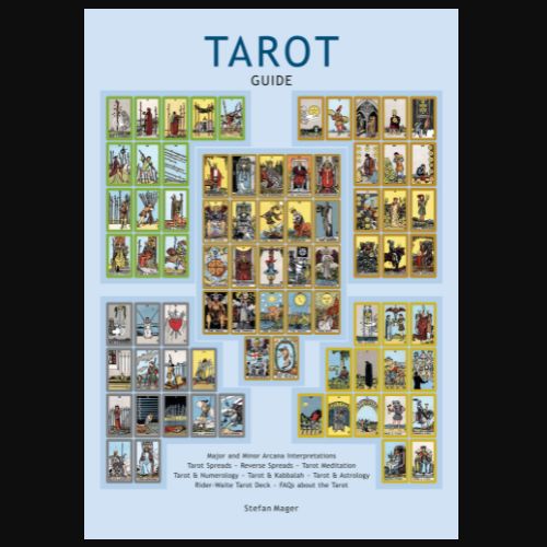 Tarot Guide Laminated Tri-Fold Chart
