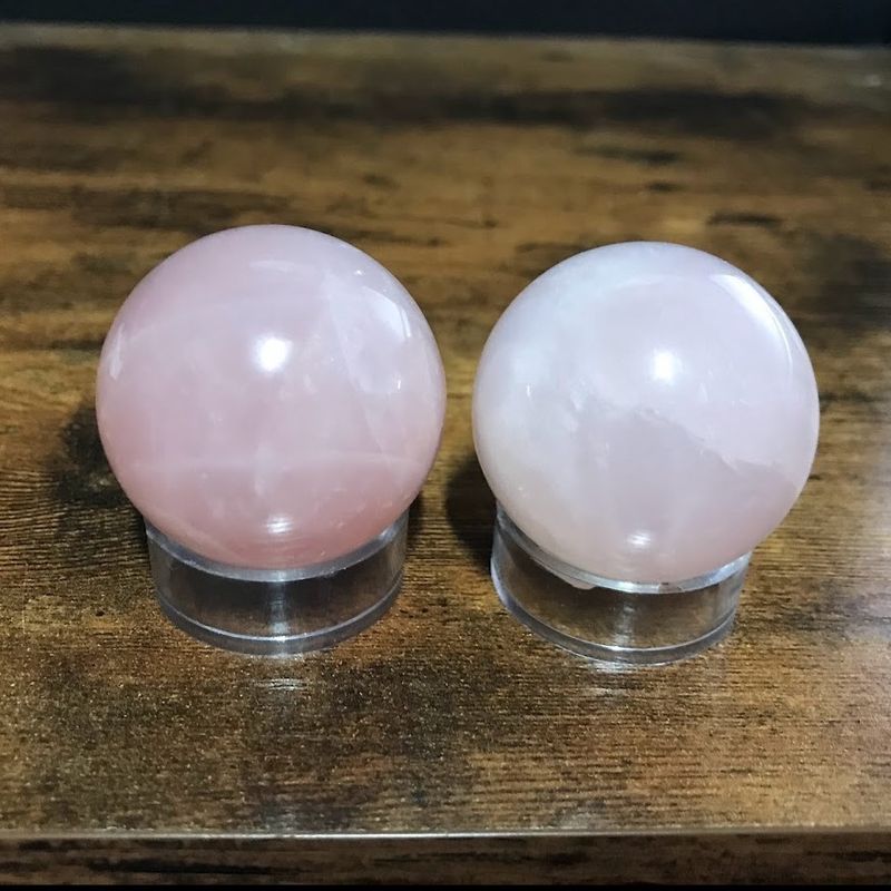 Quartz Rose Sphere 40mm