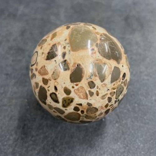 Jasper Leopardskin aka Rhyolite Sphere 2" 160g