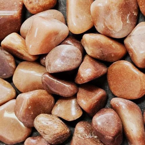 Quartz Red Tumbled Stone