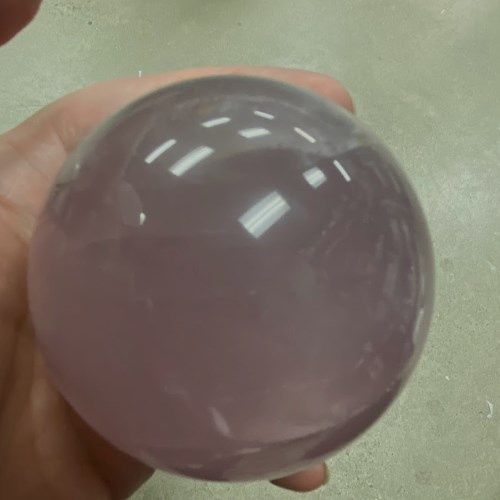 Quartz Rose Sphere A Grade - Select