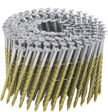 Coiled framing nail HDG 3"