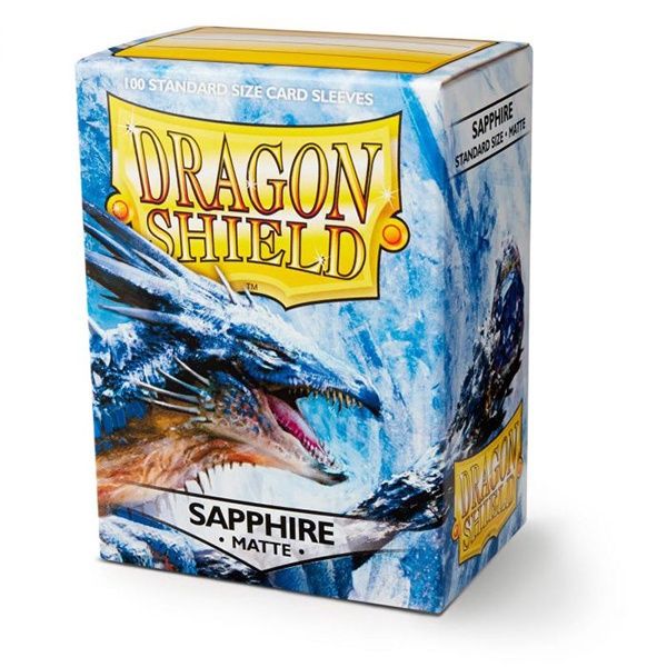 Dragon Shield: Matte Standard Sleeves: Sapphire (100 count)