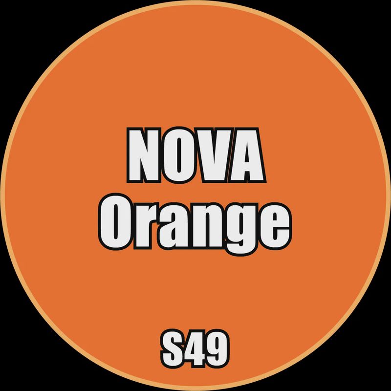 Monument Hobbies: Signature Series Paint Color: S49: NOVA Open: NOVA Orange