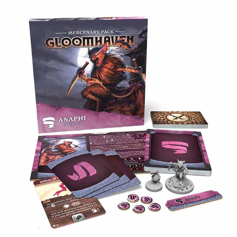 Gloomhaven: Anaphi the Fallen Lion Mercenary Expansion Pack