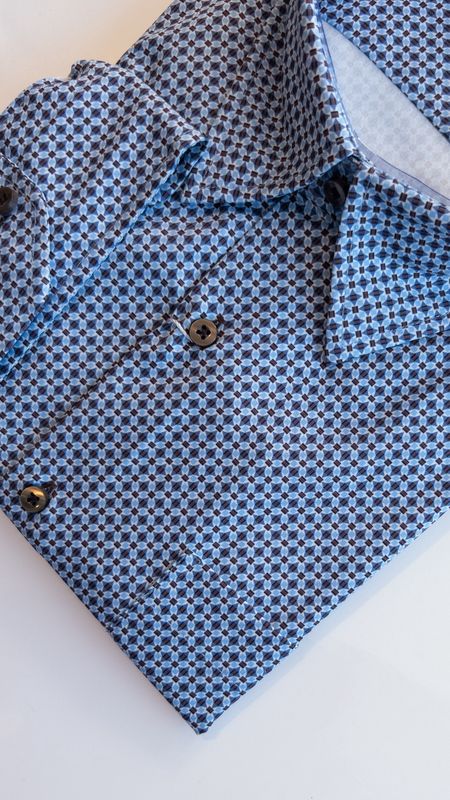 AH Mini Diamond Pattern LS Shirt