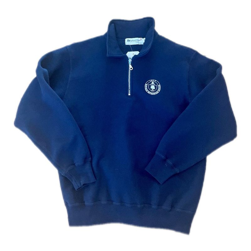 Rothesay Netherwood School RNS 1/4 Zip RNS Crest