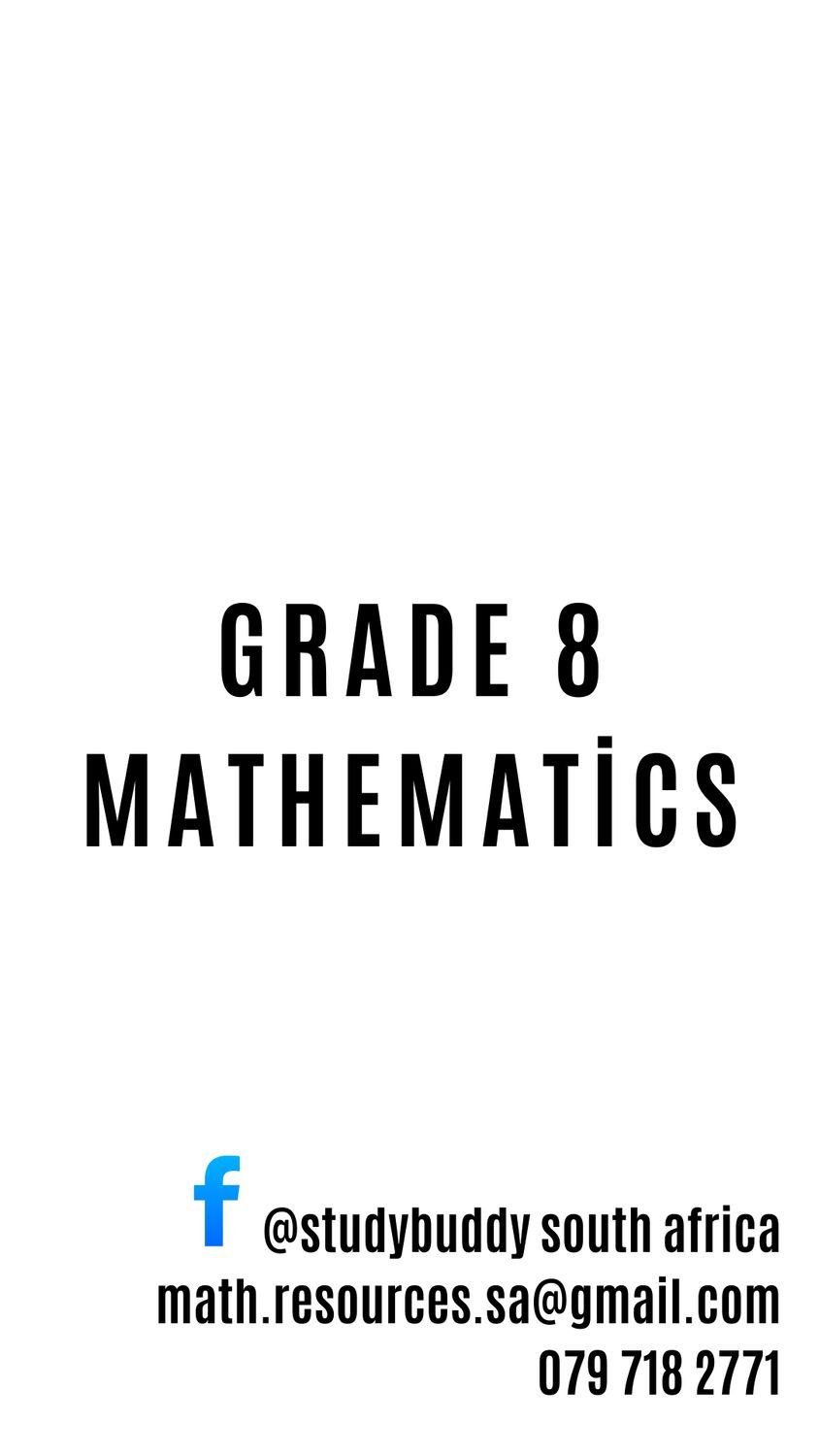 Grade 8 Math Guide