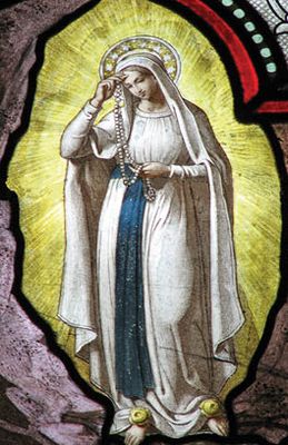 Rosary Confraternity Prayer Card