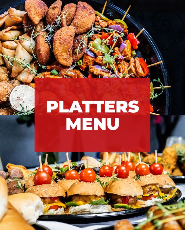 Platters Menu